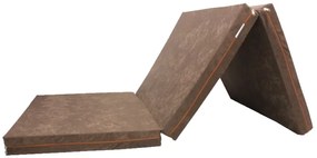 e-matrace.com Skládací matrace pro hosty hnědá 8 cm