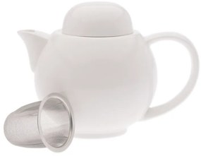 Maxwell and Williams Konvice na čaj 1000 ml bílá se sítkem - WHITE BASICS