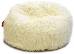 BeanBag Sedací vak Shaggy White