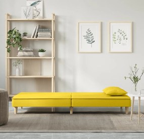 vidaXL Rozkládací pohovka textil [351904] Barva: světle šedá