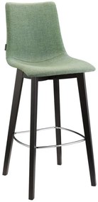 SCAB - Barová židle ZEBRA POP NATURAL vysoká - zelená/wenge