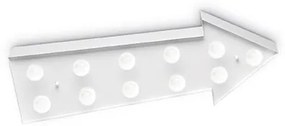 Nástěnné svítidlo Ideal Lux Circus AP11 bianco 153513 bílé, 70cm