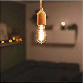 LED žárovka DECO SMOKED ST64 teplá bílá