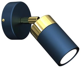 Milagro Nástěnné bodové svítidlo JOKER 1xGU10/25W/230V modrá MI1677