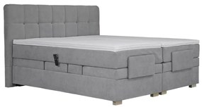 BLANAŘ Boxspring Samara 180x200 šedá