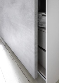 Ložnice komplet AMELI bílá/beton