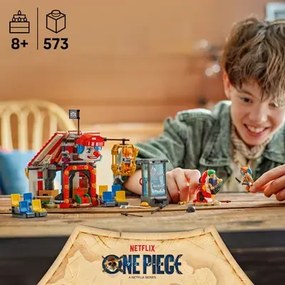 LEGO® ONE PIECE 75637 Klaun Buggy a jeho cirkusový stan / Počet dílků:
