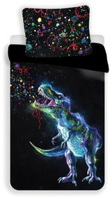 Jerry Fabrics DĚSKÉ BAVLNĚNÉ POVLEČENÍ - Dinosaur 140x200/70x90cm