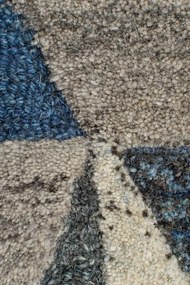 Flair Rugs, AKCE: 160x230 cm Kusový koberec Moda Asher Blue, modrá, chodba / předsíň