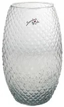 Nohelgarden Váza DIAMOND AMARYLLIS ruční výroba skleněná d13x26cm