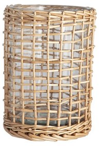 Lucerna Grusvik Glass Rattan 23 cm Storefactory Scandinavia