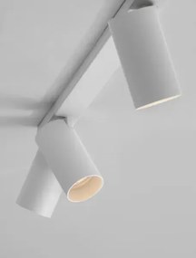 Minimalistické bodové svítidlo Oso 3 Bílá
