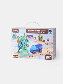 Sinsay - DIY sada – Puzzlová dráha k samostatnému sestavení s vozidlem - vícebarevná