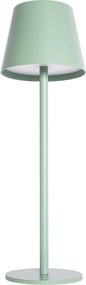 Toolight Toolight, dotyková LED noční stolní lampa 5W, 3 barvy světla, USB napájení, APP1368-T GREEN, světle zelená, OSW-08630