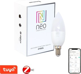 Led žárovka immax neo e14 5w teplá bílá, stmívatelná, zigbee 3.0