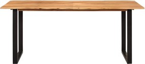 Jídelní stůl 180 x 90 x 76 cm masivní akáciové dřevo 286472