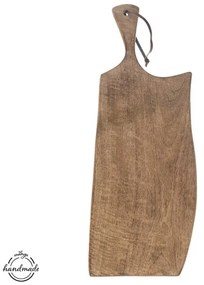 Prkénko dřevěné s rukojetí MANGO, 61 x 23 cm