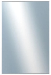 DANTIK - Zarámované zrcadlo - rozměr s rámem cca 80x120 cm z lišty Hliník stříbrná | P01-004 (7001004)