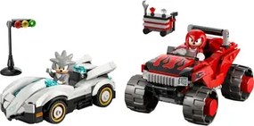 LEGO® Sonic the Hedgehog™ 77118 Silver a jeho auto vs. Knuckles a jeho