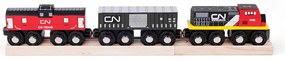 Bigjigs Rail CN nákladní vlak + koleje