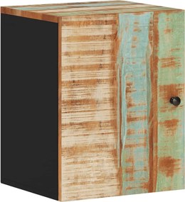 vidaXL Koupelnová nástěnná skříňka 38x33x48 cm masivní akáciové dřevo [351992] Barva: Vícebarevný