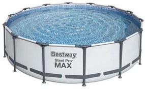 Bazén BESTWAY STEEL PRO MAX 427 x 107 cm bílý