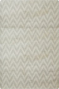 Asra, Kusový ručně tkaný koberec Woolen 5 White, 150x240, bílá, ložnice