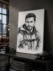 Foto obraz z vlastní fotky na plátno – Akvarelový romance styl – Originální dárek Rozměry obrazu: 20 x 30 cm