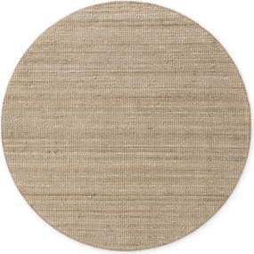 Hanse Home, Kusový koberec Jaipur 105975 Grey/Brown kruh, 200x200 (průměr) kruh, béžová, chodba / předsíň