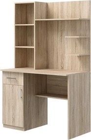 VerDesign JONAS PC stolek E6 levý, dub sonoma