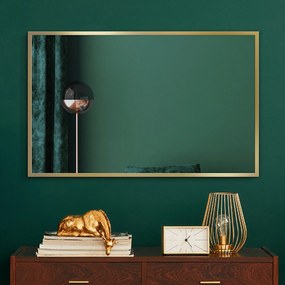 Zrcadlo Forma Gold Rozměr: 60 x 100 cm