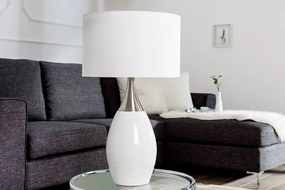 Stolní lampa Aaria 60 cm bílá