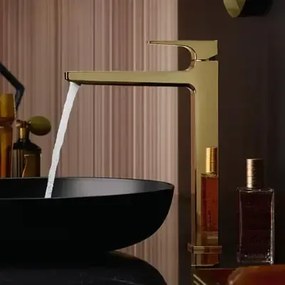 Hansgrohe - Umyvadlová baterie s výpustí Push-Open, leštěný vzhled zla