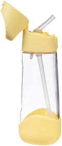Lahev na pití s brčkem 600 ml - lemon twist
