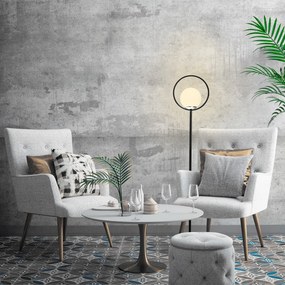 OPVIQ Stojací lampa LIK kulatá 584TTM1515