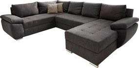 XXXLutz SEDACÍ SOUPRAVA, textil, hnědá P & B - Sedací soupravy - 002310003001
