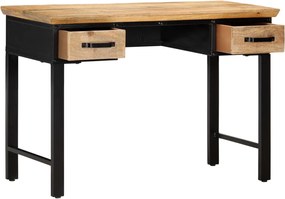 Psací stůl Nairne - masivní mangovníkové dřevo | 110x50x76 cm
