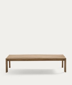 Zahradní konferenční stolek z masivu akácie 82,5x140 cm Ambra – Kave Home