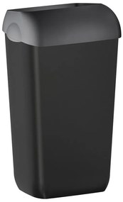 MARPLAST, COLORED odpadkový koš závěsný 23l v víkem, ABS, černá mat, A74201NE-1