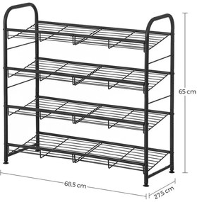 Botník ALVORO černá