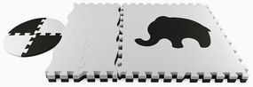 Pěnové puzzle podložka ohrádka Milly Mally Jolly 2x2 Grey