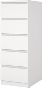 FALCO Komoda Simplicity 233 bílá