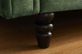 Designová rozkládací sedačka Scarlet 220 cm zelený samet