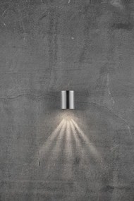 NOR 49701034 Venkovní nástěnné svítidlo Canto 2 2x6W LED nerez ocel čirá - NORDLUX