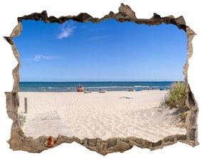 Wallmuralia Nálepka fototapeta 3D výhled Mořské duny 95x64 cm