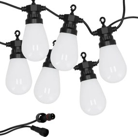 LED girlanda s aplikací a dálkovým ovládáním 12m+3m