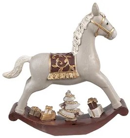 Dekorativní figurka houpacího koníka  Clayre &amp; Eef 6PR4971