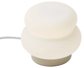 Japandi stolní lampa béžová s opálovým sklem 15 cm - Kumo