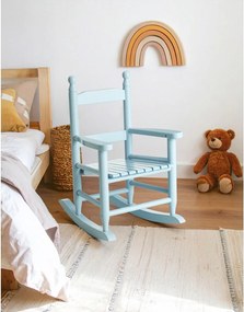 Modrá dětská židle z topolového dřeva – Premier Housewares