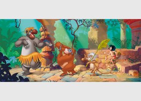 Dětská vliesová fototapeta na zed' Kniha džunglí, Disney | 202 x 90 cm | DFTDNH 5355
